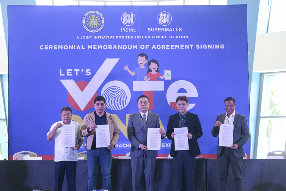 Comelec And Sm Supermalls Have Launched Lets Vote Pinas