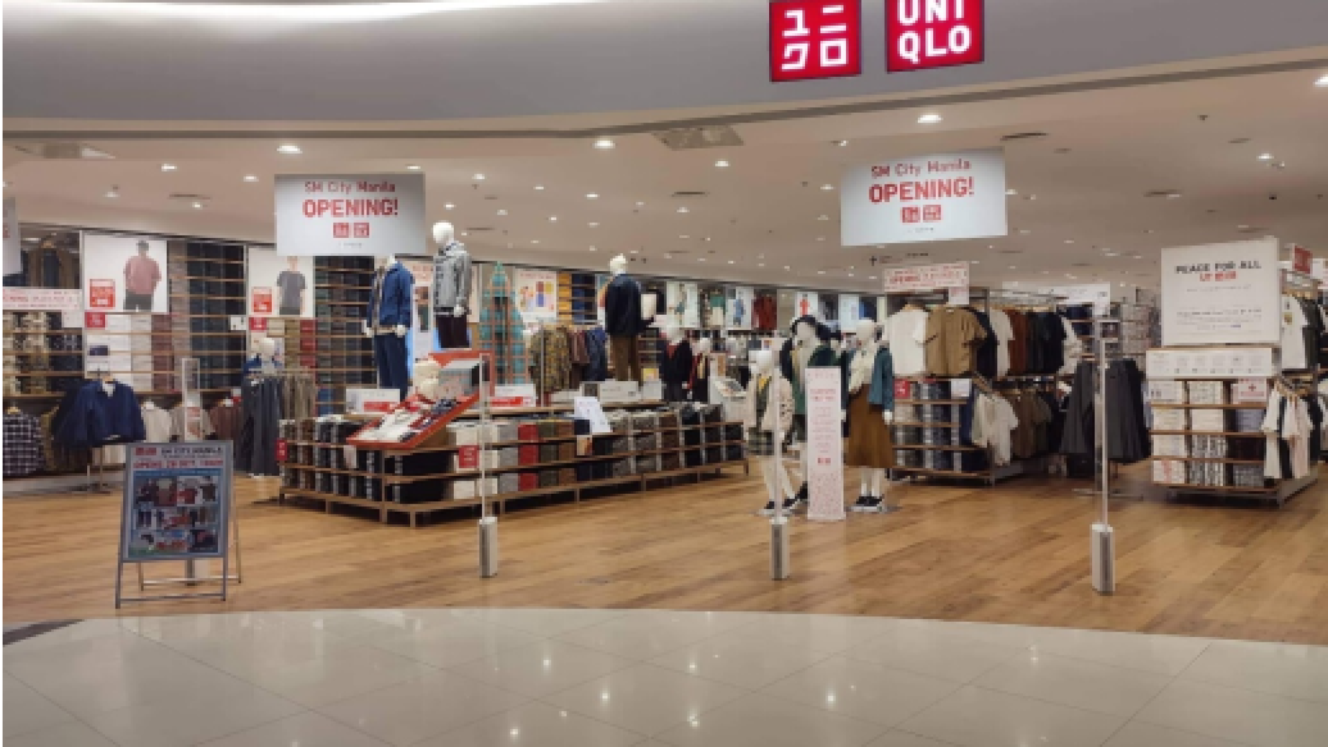 Newly opened UNIQLO SM City Manila brings LifeWear closer to Manilenos ...