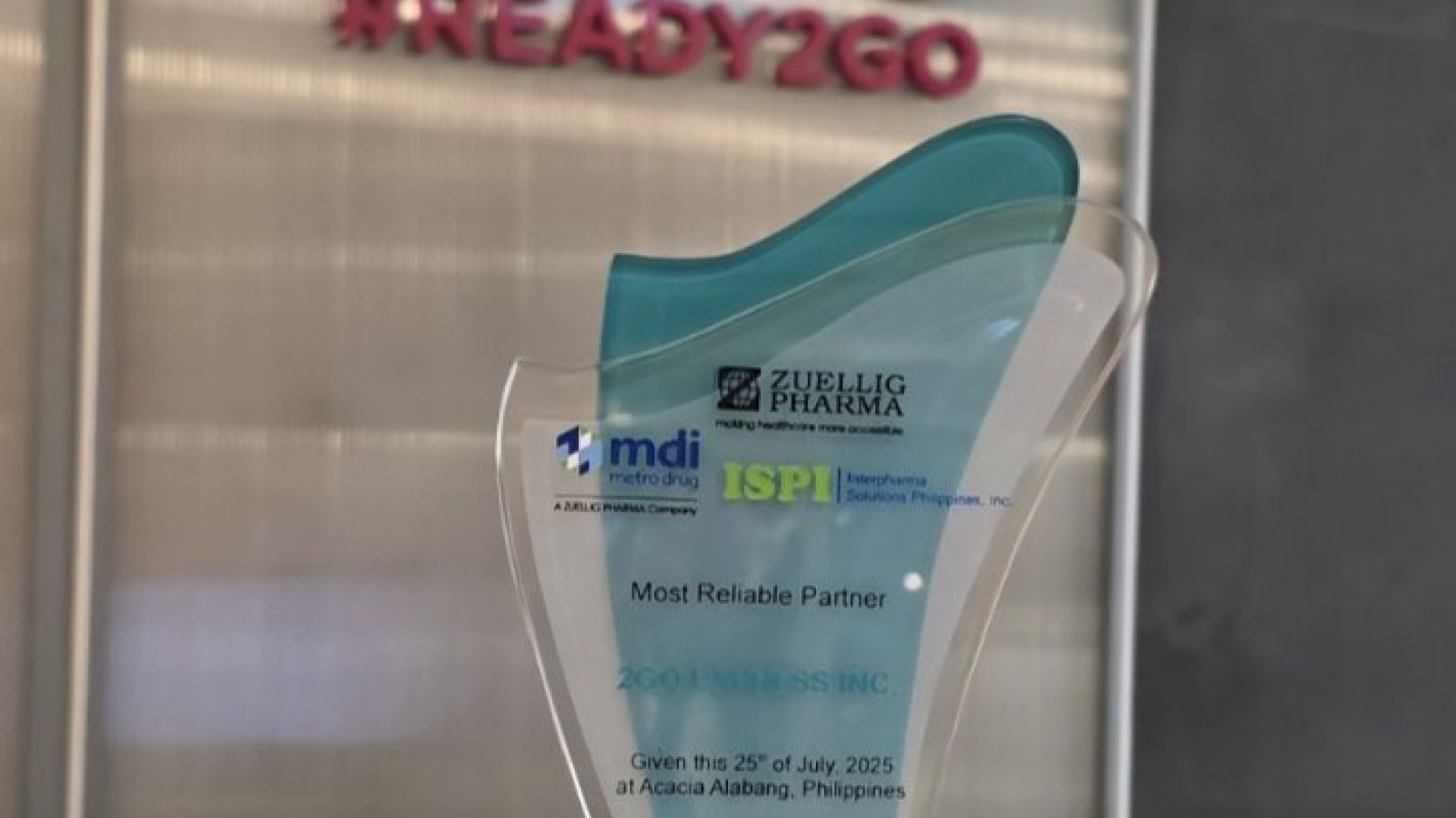 2GO Honored as Zuellig Pharma’s Most Trusted Logistics Provider ...