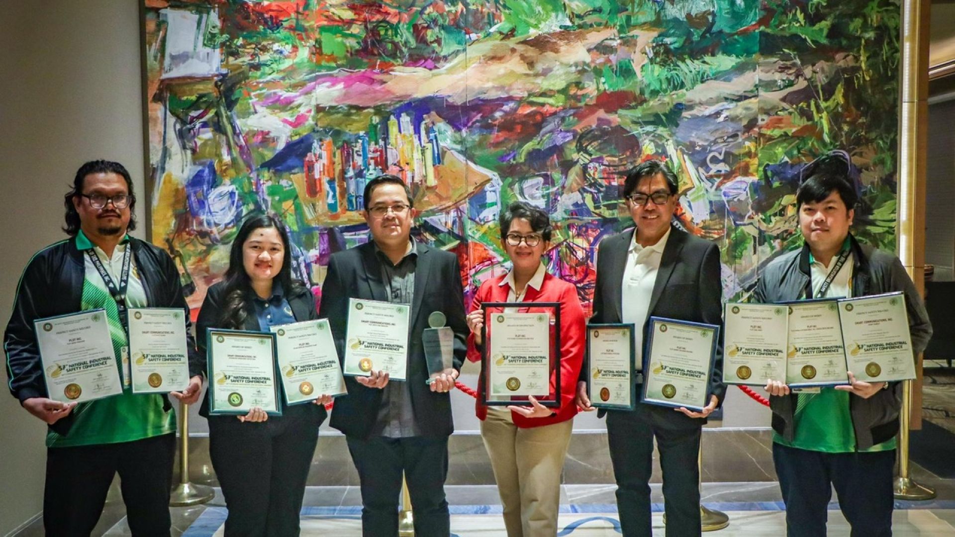 PLDT and Smart Honored by SOPI for Achieving 20 Million Safe Man Hours ...